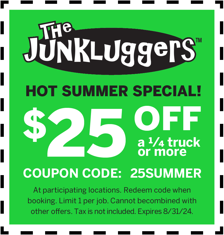 Coupons | The Junkluggers | Eco-Friendly Junk Removal Company